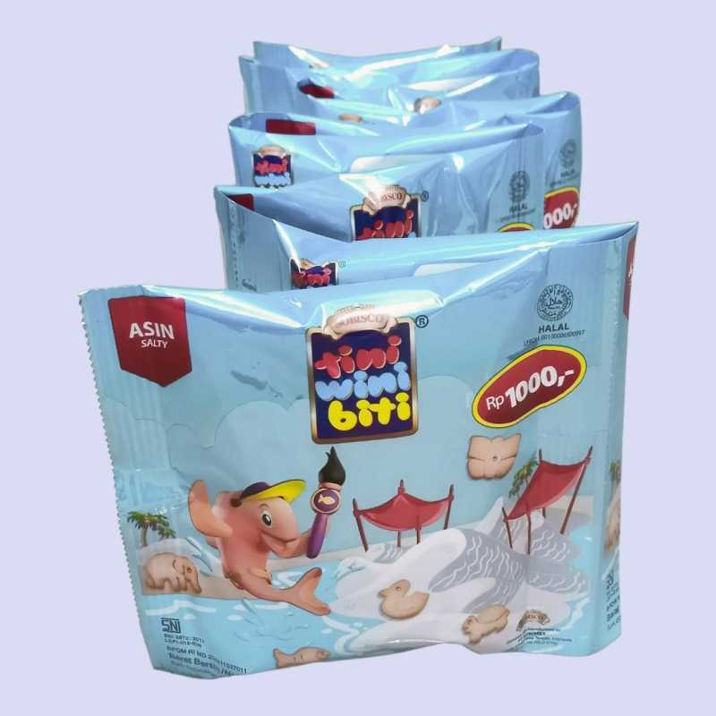 Jual Tini Wini Biti Rasa Asin Snack Biskuit 18gr 10 Sachetrenceng Di Seller Juan Jaya Shopp
