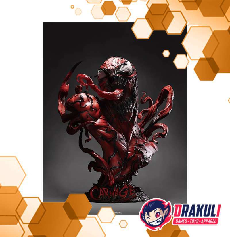 Jual Statue Queen Studios Carnage Life Size Bust di Seller Drakuli ...