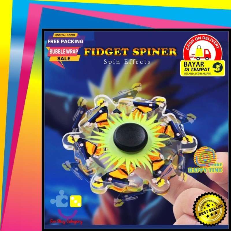 Jual Mainan Viral Fidget Hand Spinner Gyro Spiner Model Karakter Kartun ...
