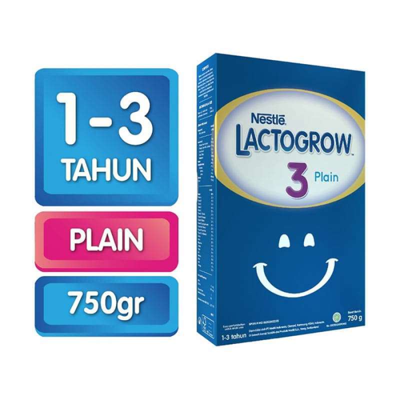 Jual (Kemasan baru) Lactogrow 3 Plain Susu Formula [750 g] di Seller ...