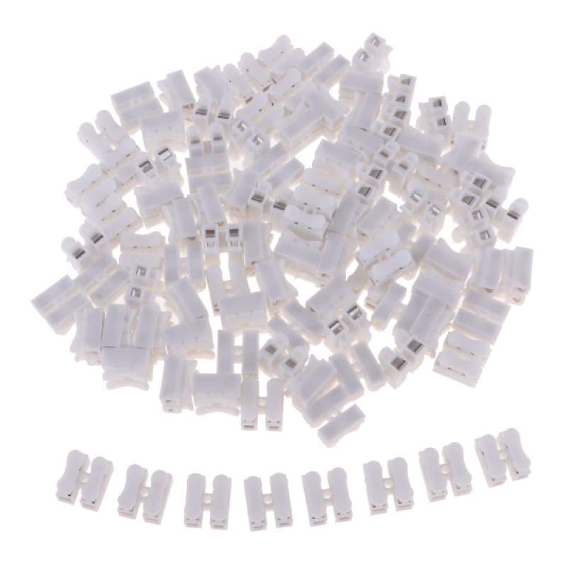 Jual OEM CH-2 Press Type Self-Locking Electric Wiring Spring Terminal ...