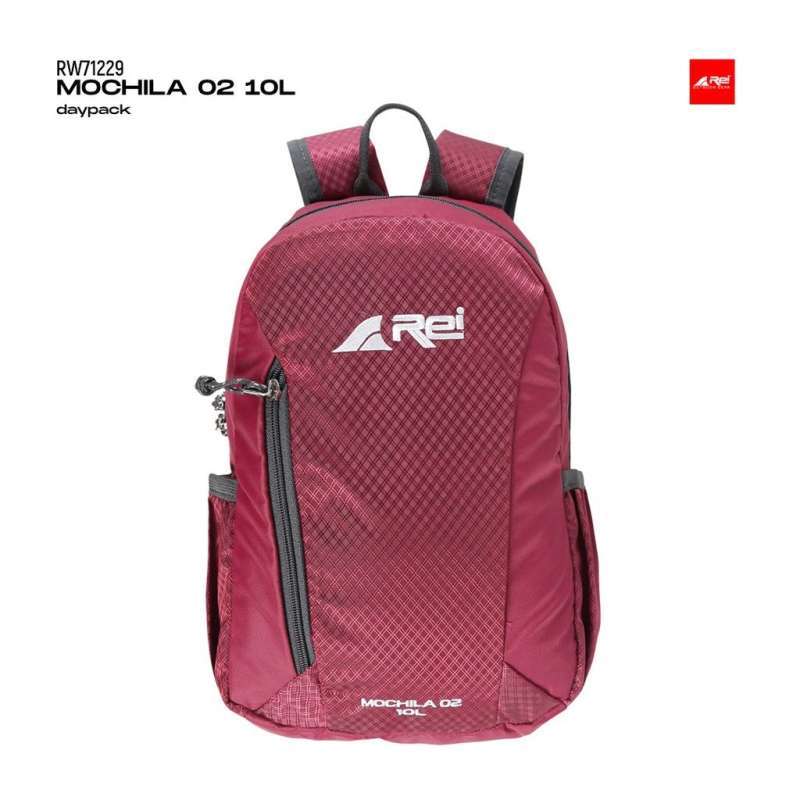 Jual Tas Ransel Mochila 02 10 Liter Arei Outdoorgear - Maroon - Red ...