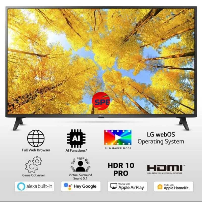 Jual Lg Smart Tv 50 Inch Uhd 4k Hdr Thinq Ai 50uq7550psf.ati 2022 (medan) Di Seller Surya Prima ...