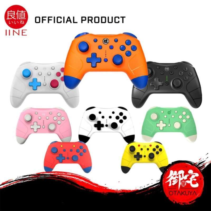Promo Nintendo Switch Stick IINE Wireless Pro Controller With Nfc ...