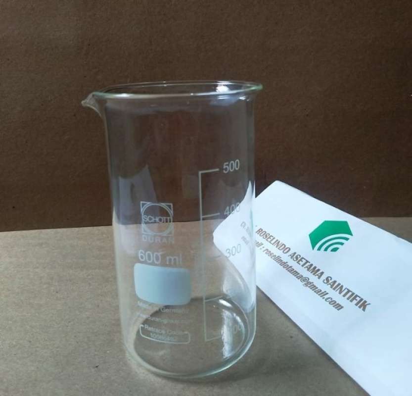Promo Beaker Glass Tall Form 600 Ml Duran Gelas Kimia Panjang Diskon 33 ...