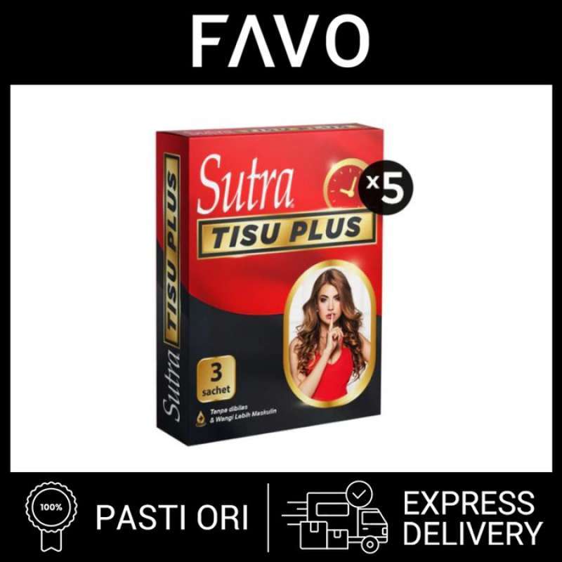 Promo Obat Kuat Pria - Sutra Tisu Plus - 3 Sachet (5 Box) Diskon 50% Di ...