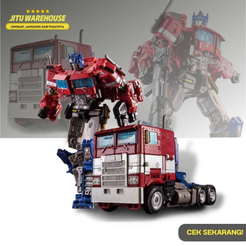 Promo Mainan Figure Robot Mobil Transformers Optimus Prime Deformation ...