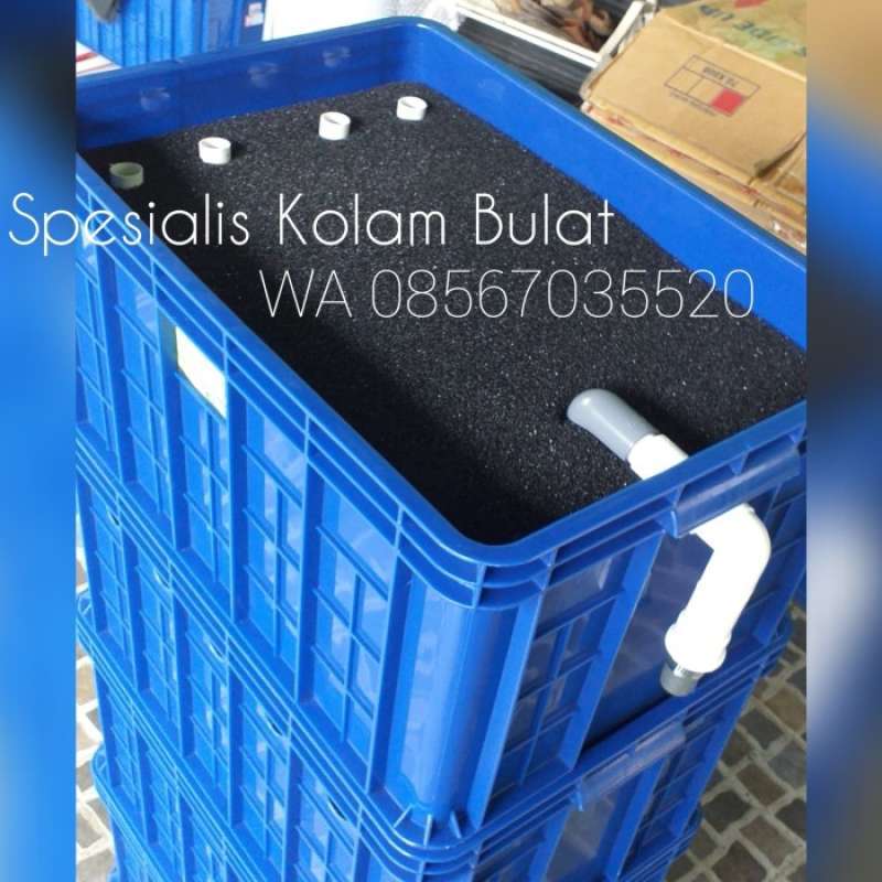 Promo TRICKLE FILTER KOLAM IKAN 5SUSUN JUMBO PLUS POMPA Diskon 31% di ...