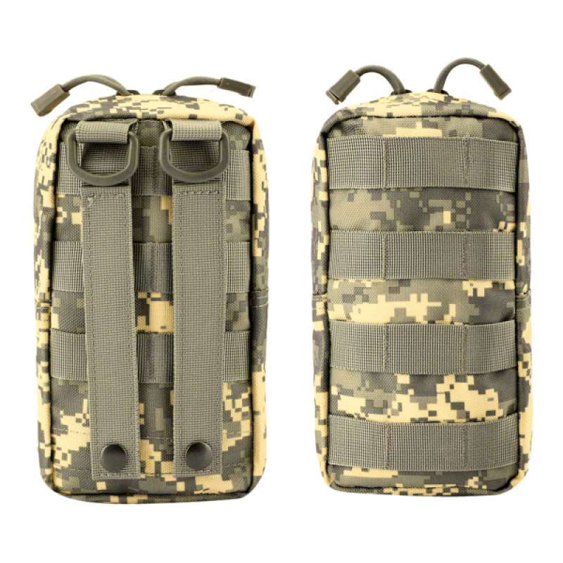 Jual 2 Pack Tactical Molle Pouches Compact Utility Hanging Chest Vest ...