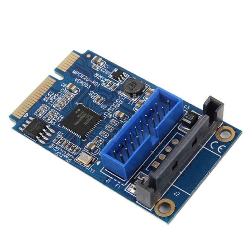 Jual Mini PCI-E to USB 3.0 Adapter Card,Mini PCI-Express to 19-pin ...