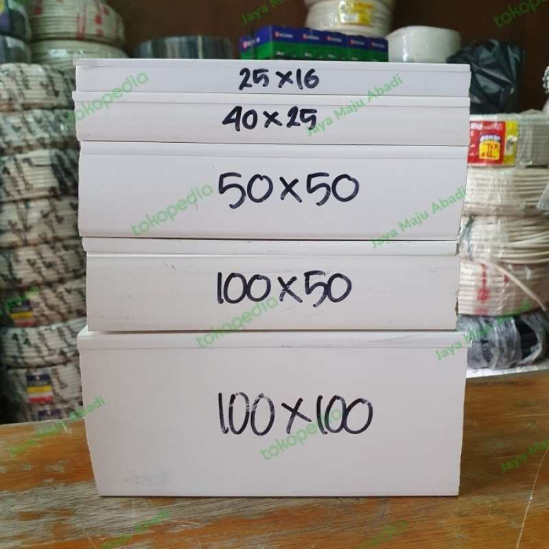 Promo Kabel Duct Pvc 100 X 100 Putih Diskon 17% di Seller KYON STORE - Kalibata, Kota Jakarta ...