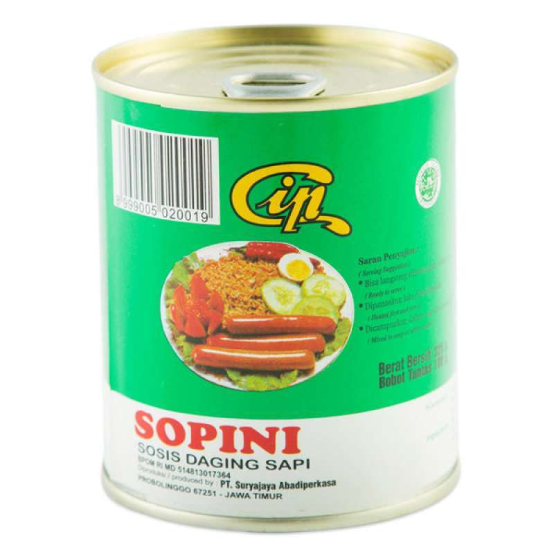 Jual Cip Sopini Beef Sausage 300gr - Sosis Daging Sapi Olahan Dalam ...
