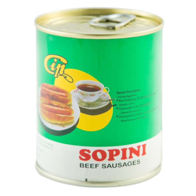 Jual CIP Sopini Beef Sausage 300gr - Sosis Daging Sapi Olahan Dalam ...
