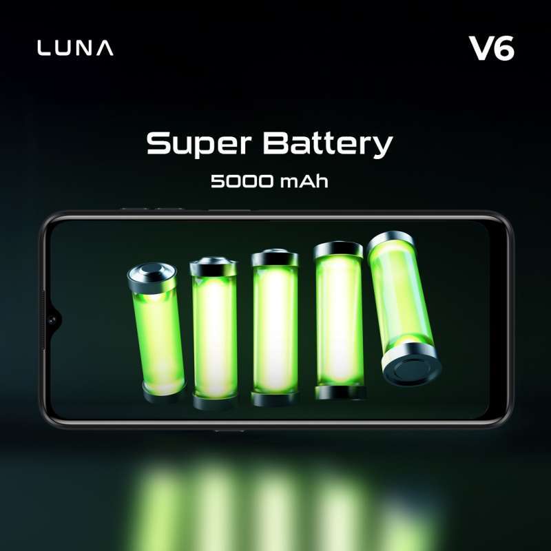 Promo Luna X Evercoss Smartphone V6 Ram 6/128gb Dual Sim 4g Lte 6.5 ...
