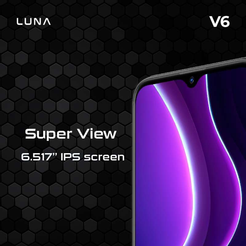 Promo Luna X Evercoss Smartphone V6 Ram 6/128gb Dual Sim 4g Lte 6.5 ...