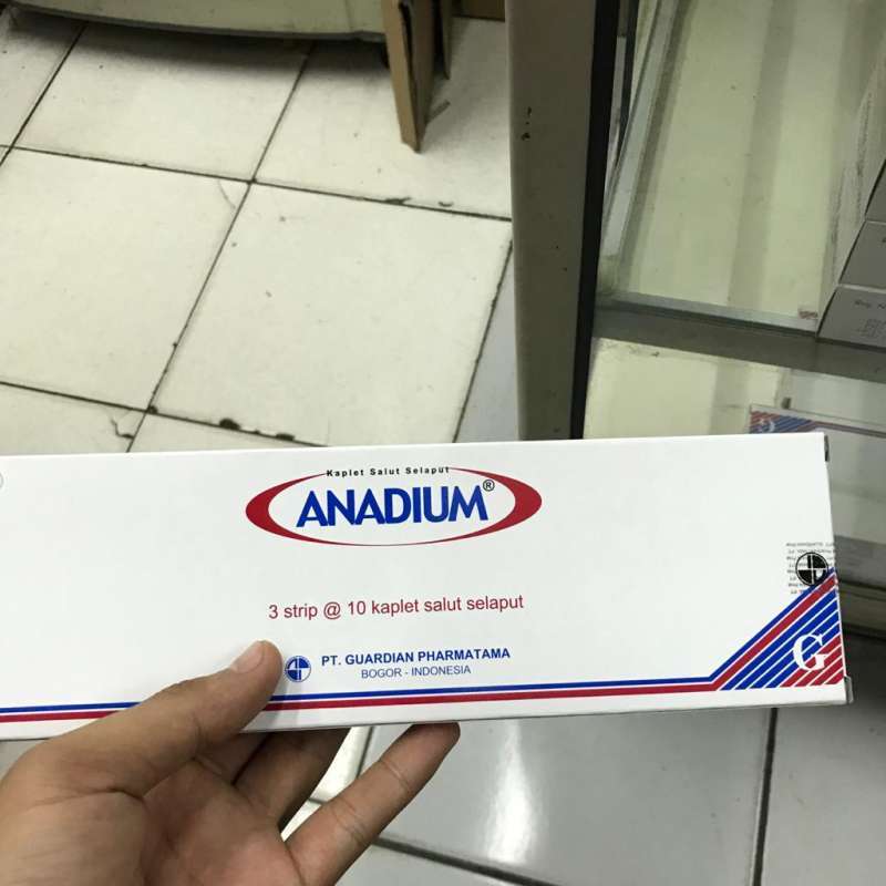 Jual Anadium Box Isi 30 Kaplet Di Seller Apotek Afsheen - Cipinang ...