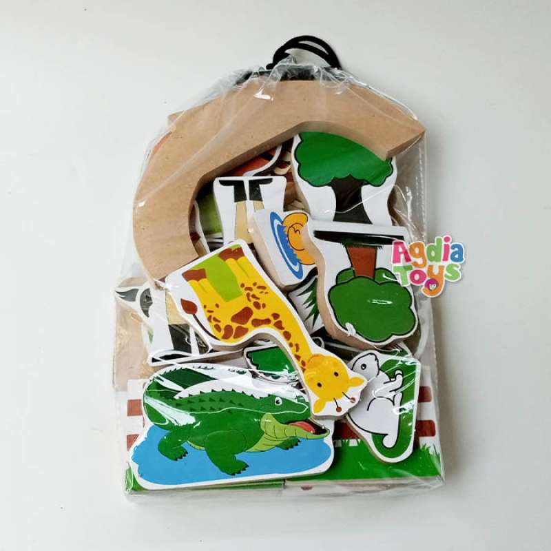 Jual Agdia Zoo Mainan Miniatur Hewan Maket Kebun Binatang Di Seller ...