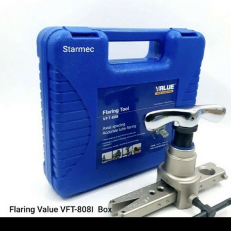 Promo FLARING TOOL VALUE VT-808-I FLARING PIPA AC Diskon 33% di Seller ...