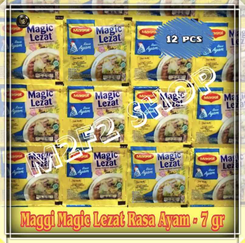 Promo Maggi Magic Lezat Bumbu Penyedap Rasa Ayam Sachet - 7 gr (Kemasan ...