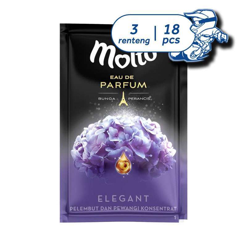 Jual Molto Eau De Parfum Purple Elegant [20 Ml X 18 Pcs | 3 Renteng ...