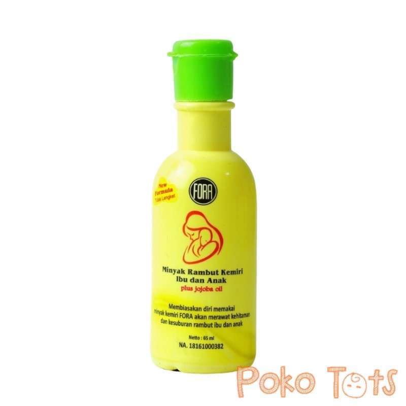 Jual Fora Minyak Rambut Kemiri Ibu dan Anak 65ml Untuk Menebalkan ...