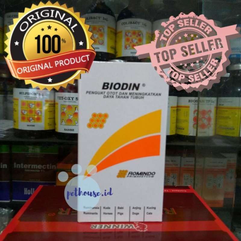 Promo Biodin Penguat Otot Dan Stamina Hewan Ternak/ Obat Injeksi Atp ...