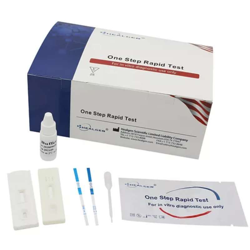 Jual Healgen Hbsab Rapid Test Strip Alat Tes Hepatitis B Isi 25 Strip ...