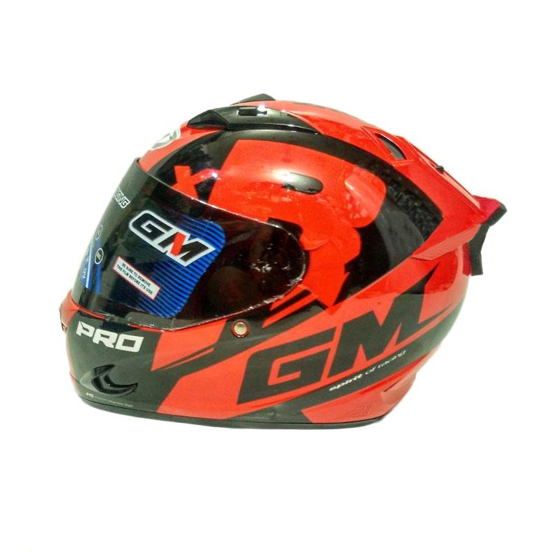 Jual GM Race Pro ZR 650 Helm Half Face - Orange Fluo M di Seller Doctor ...