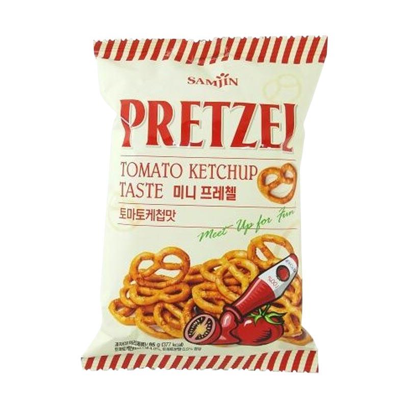 Jual Samjin Pretzel Tomato Ketchup Snacks di Seller Richies - Cakung ...