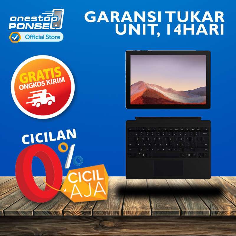 Jual Microsoft Surface Pro 7 Black [Intel i5/8GB/256GB SSD] + Type ...