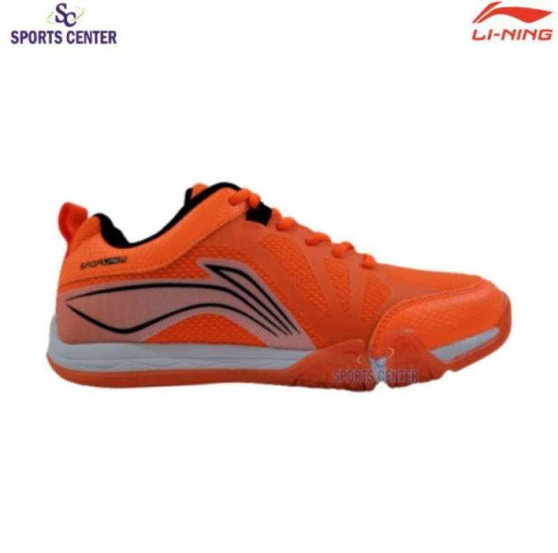 Jual Sepatu Badminton Lining Saga Lite 2 Aytq090 - Orange Red 44 Di ...