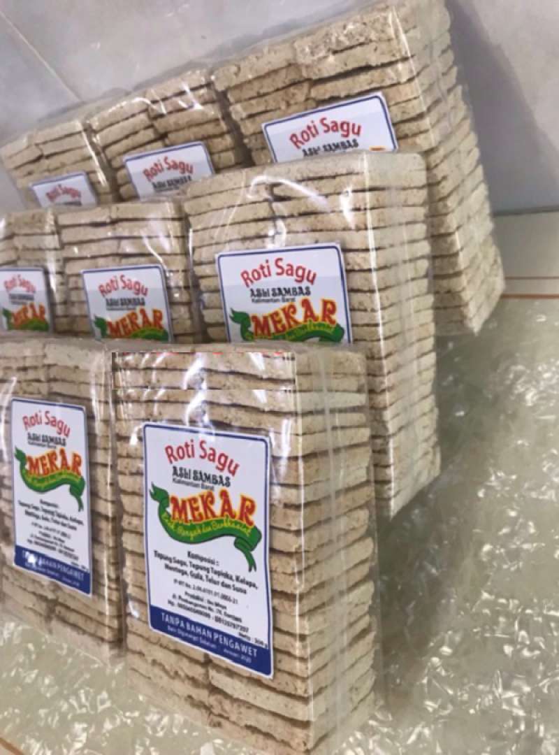 Jual Roti Sagu Khas Sambas Kalimantan Bara di Seller Aneka Sari ...