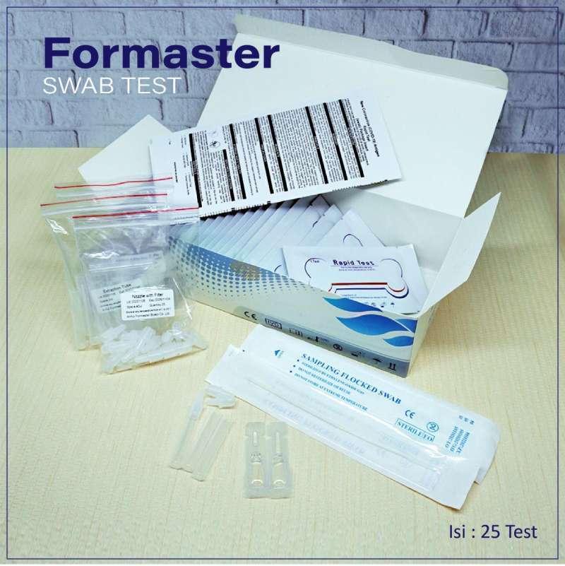 Jual Antigen Swab Test Formaster Isi 25 Di Seller Diego Shop - Kelapa ...