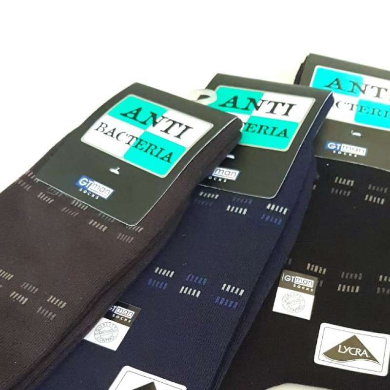 Jual Kaos Kaki Kerja Pria / Work Socks - GT Man ABSP - Hitam, Biru, Abu ...