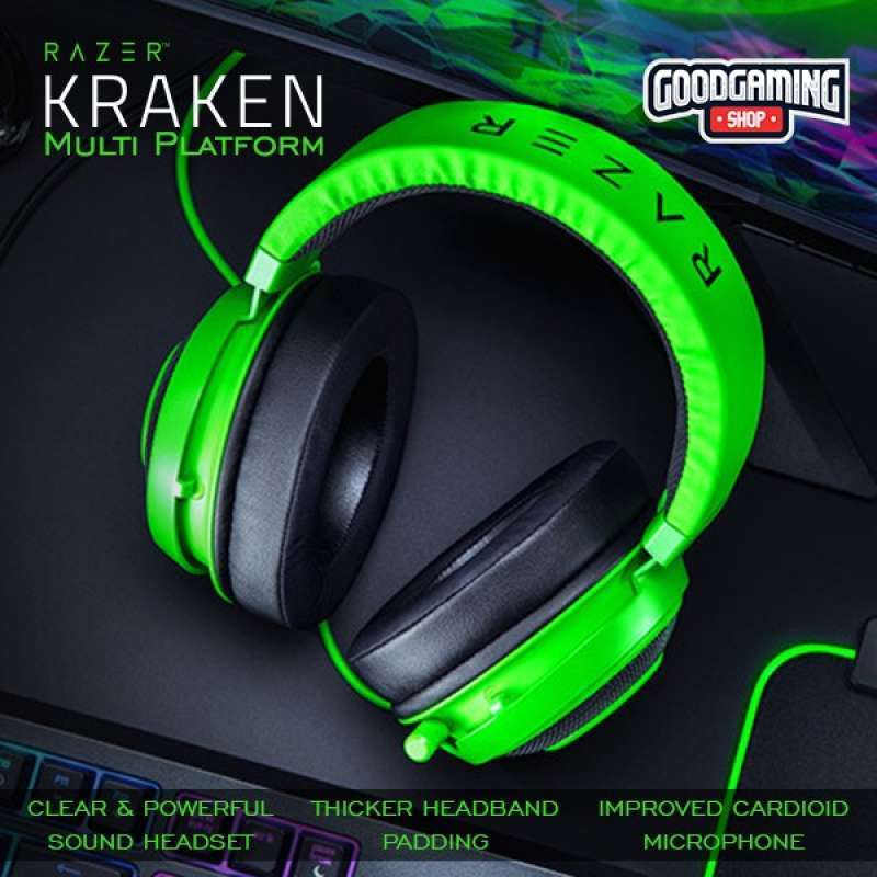 Jual Razer Kraken - Multi-Platform Wired Gaming Headset - Hijau di Seller IsGone - Kapuk, Kota ...