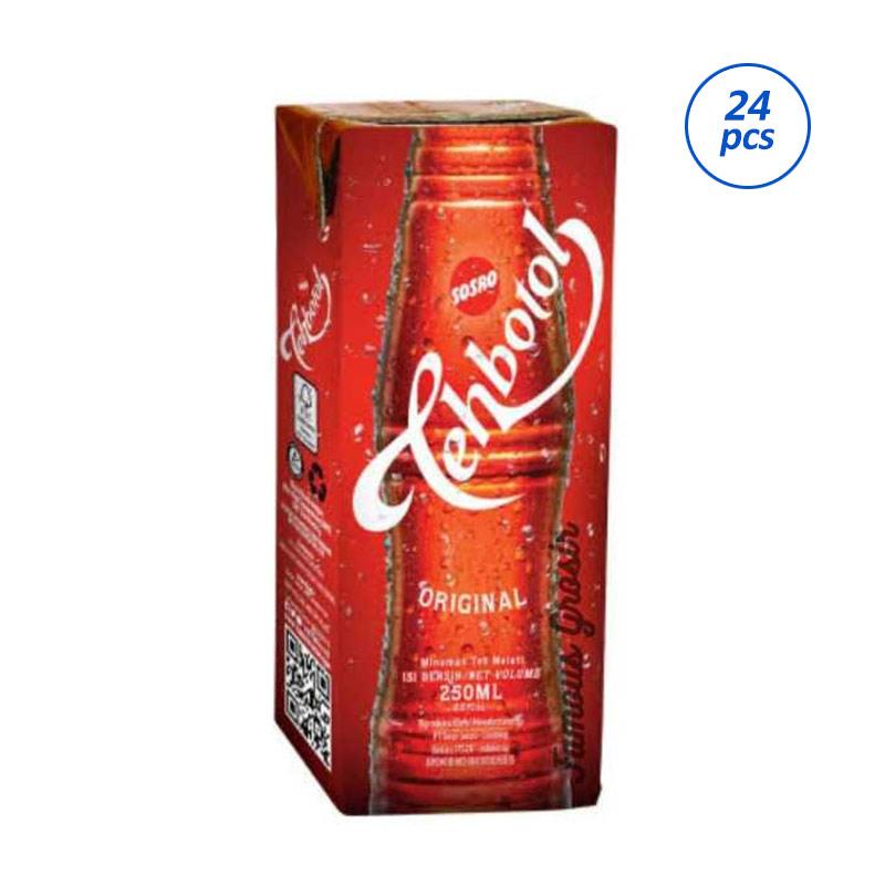 Promo Sosro Teh Botol Minuman [250 mL/ 24 pcs/ Kemasan Kotak] Diskon 13 ...