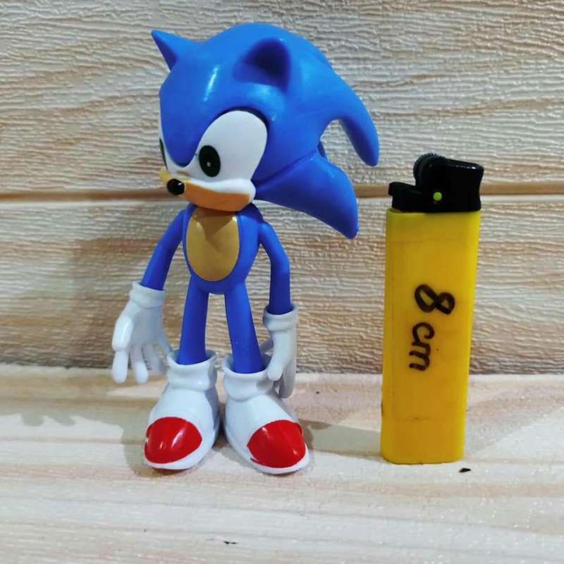 Jual mainan Sigure blue Sonic the hedgehog Series Sonic biru di Seller ...