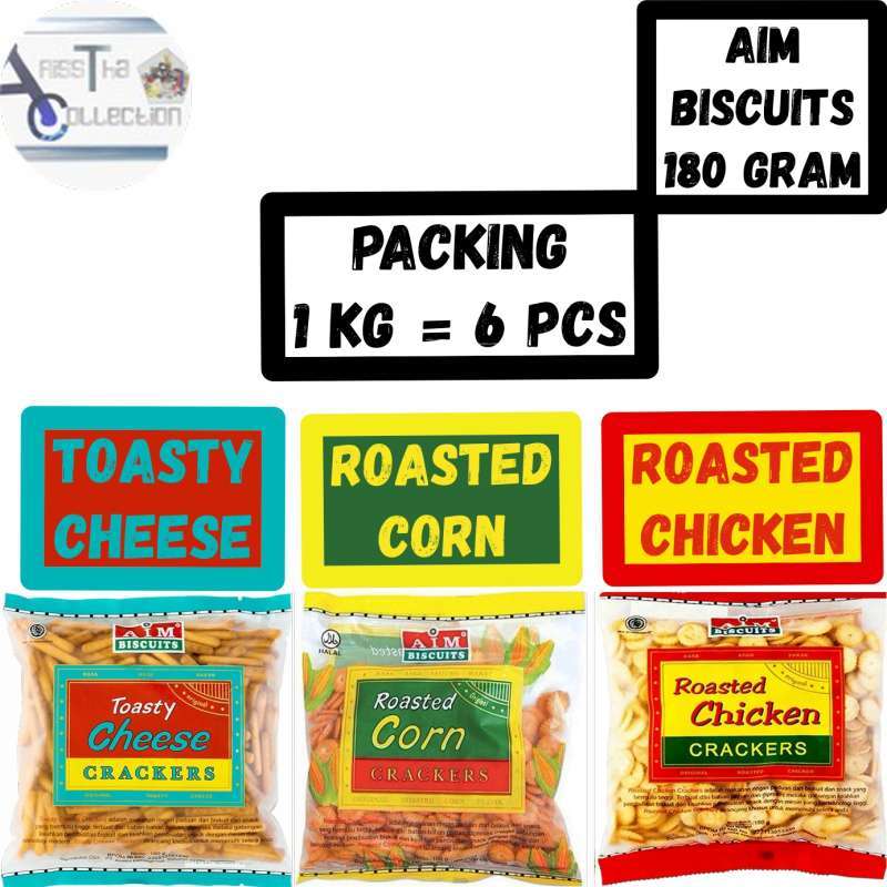 Jual Aim Biscuits 180 Gram Roasted Corn Di Seller Tambah Jaya Swalayan ...