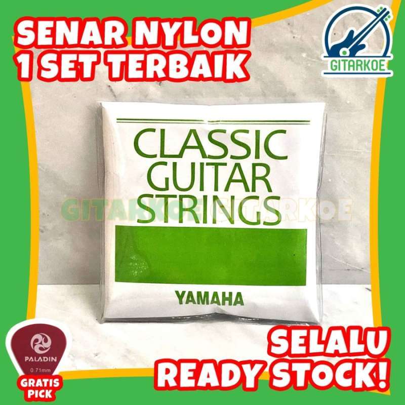 Promo Senar Gitar Nylon Yamaha Nilon Akustik Classic Guitar Strings ...