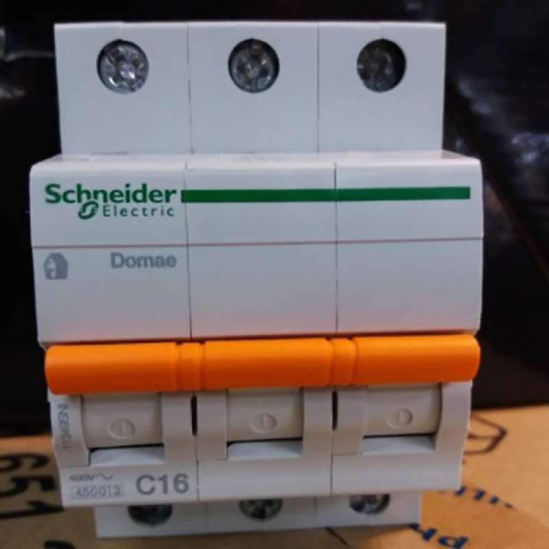 Jual SCHNEIDER NEW DOMAE MCB 3Phase - Putih C16 / 16A di Seller mcorners88 - Kota Jakarta Pusat ...