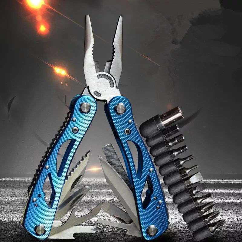 Jual Tang multifungsi OEM biru bushcraft di Seller Sotroshop - Kab ...