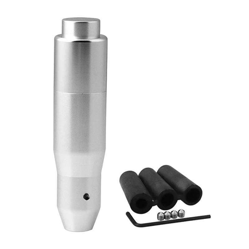 Jual Silver Universal Automatic Gear Shift Knob Shifter Lever Head W ...