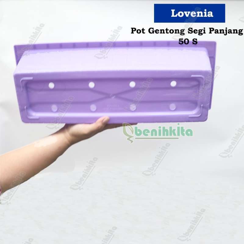 Jual Pot Tanaman-Bunga Segi Panjang S - 50cm Motif Gentong (Lovenia) di ...