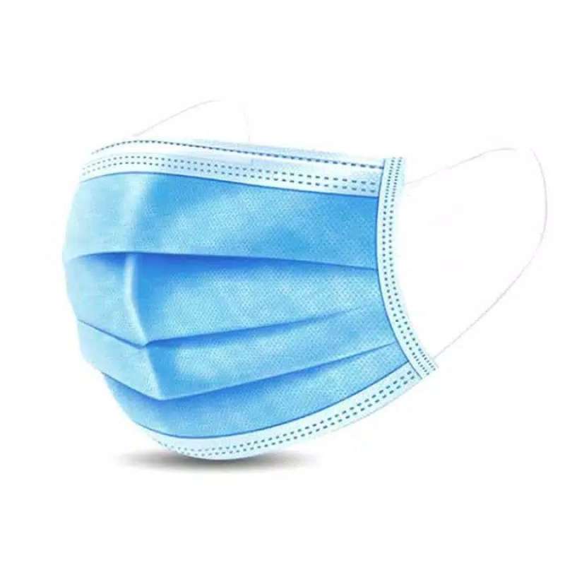 Jual Masker 3ply 1box 50pcs Facemask Earloop Disposable Mask Box Di ...
