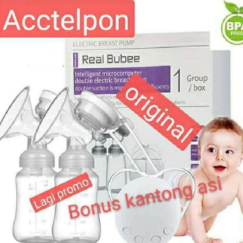 Promo Pompa ASI Elektrik Real Bubee Double ELECTRIC Beast Pump Diskon ...
