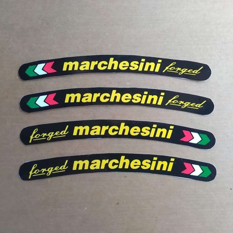 Jual Stiker Sticker Lis Velg Forged Marchesini Isi 4 Pcs di Seller ...