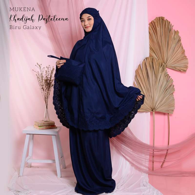 Jual Mukena Khadijah Katun Mikro 🏷️ Model Kekinian, Premium, & Harga ...