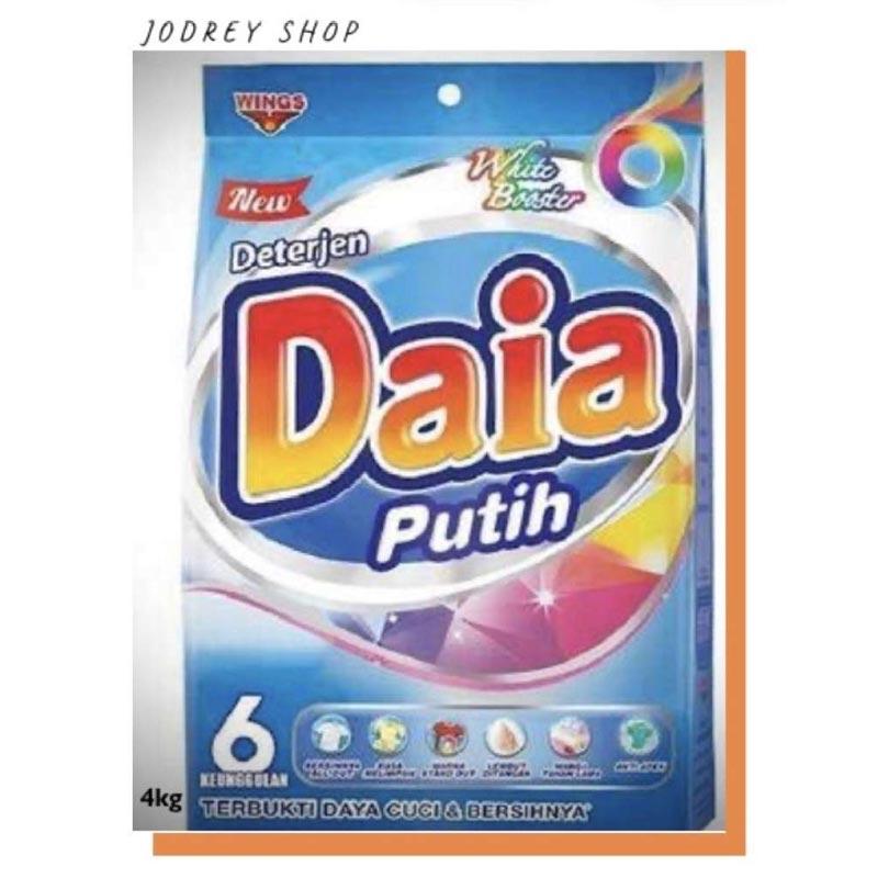 Jual Daia Putih Deterjen Bubuk 4kg di Seller JODREY - Bahagia, Kab ...