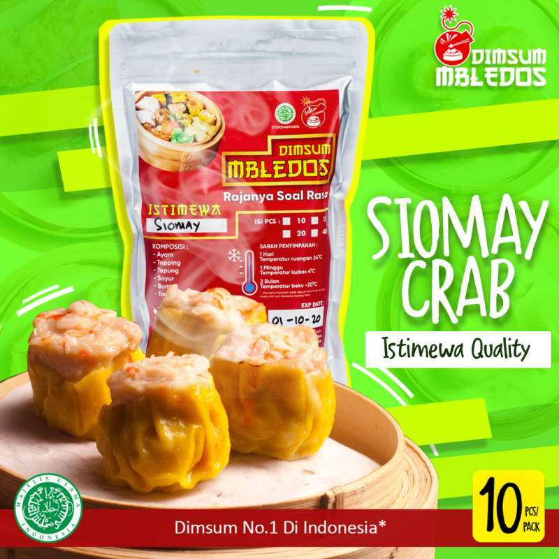 Promo FLASH SALE Siomay Crab Istimewa - Shumai Crab Stick - Frozen Dim ...
