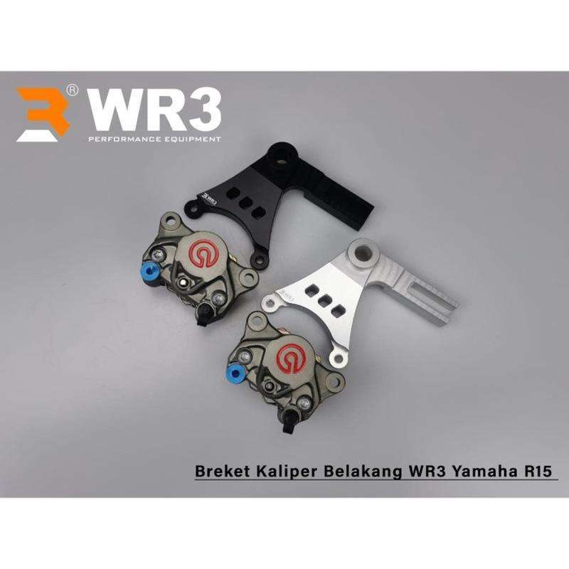 Jual WR3 Breket Kaliper Belakang Yamaha R15 V3 With Brembo 2P1P - Logo ...